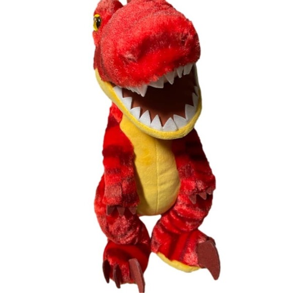 Build-A-Bear | Toys | Build A Bear Red Raptor 5 Preowned | Poshmark